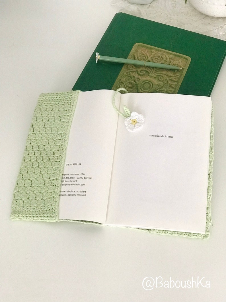 Crochet Pattern Daisy Notebook Cover, Crochet Book Cover, Pdf Diary ...