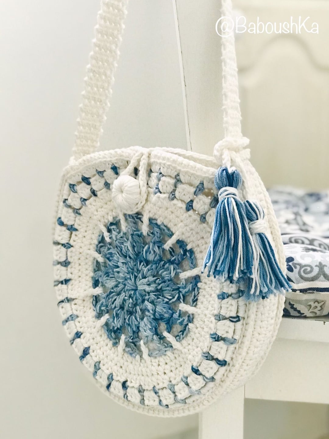 Crochet Pattern maya Mandala Bag - Etsy