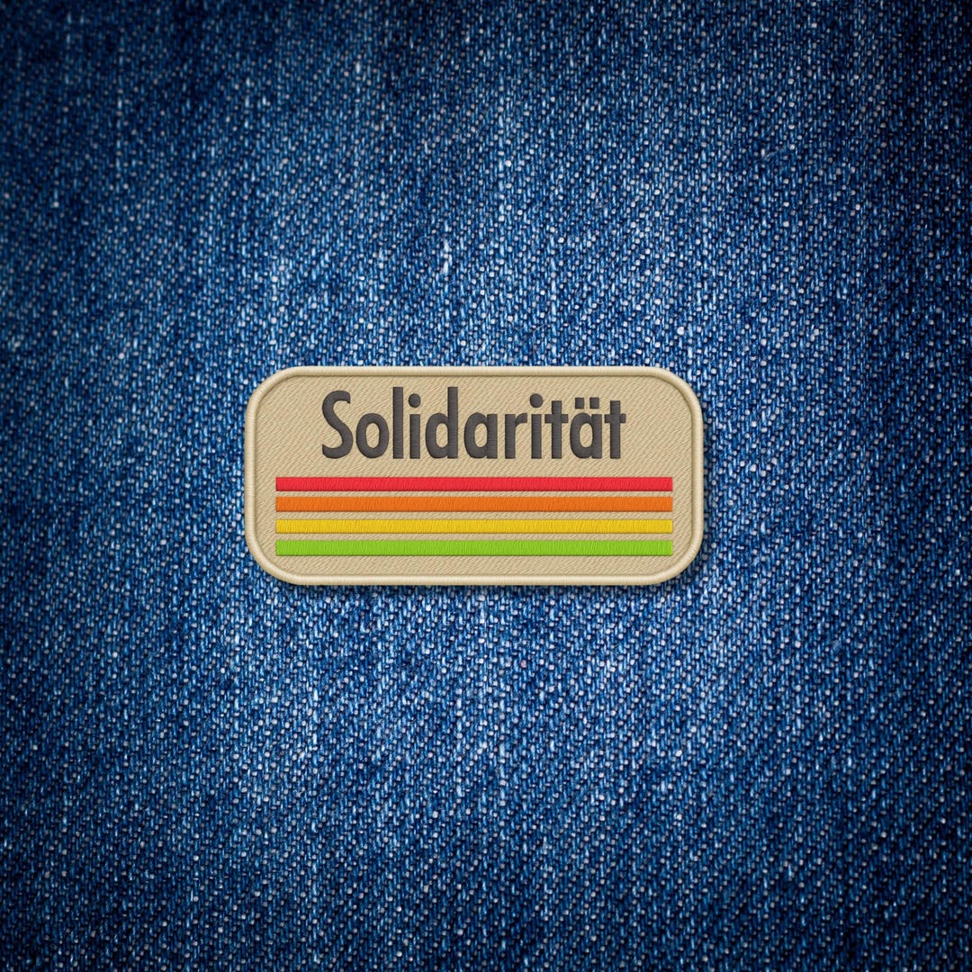 Solidarity Patch, Embroidered Iron-on, Pride Flag, LGBTQ, Anti-hate ...