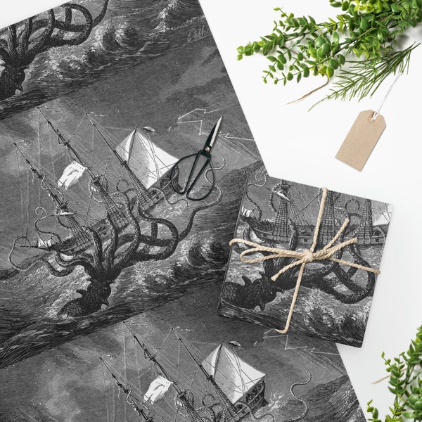 Steampunk Wrapping Paper - Etsy