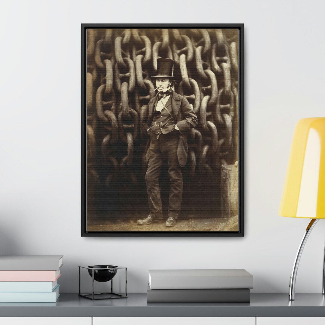 Isambard Kingdom Brunel Gallery Canvas Wraps Engineer/victorian/train ...