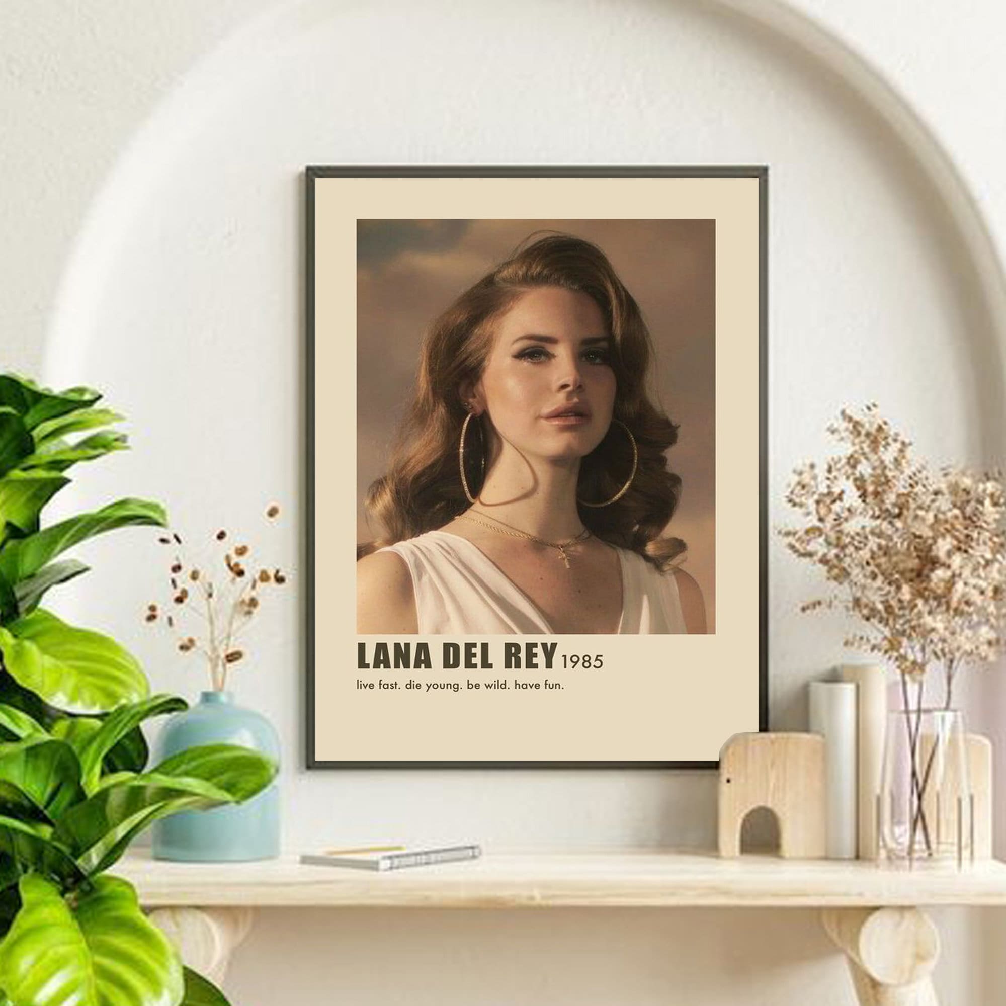 Lana Del Rey Poster, Lana Del Rey Inspired Premium Matte Vertical ...