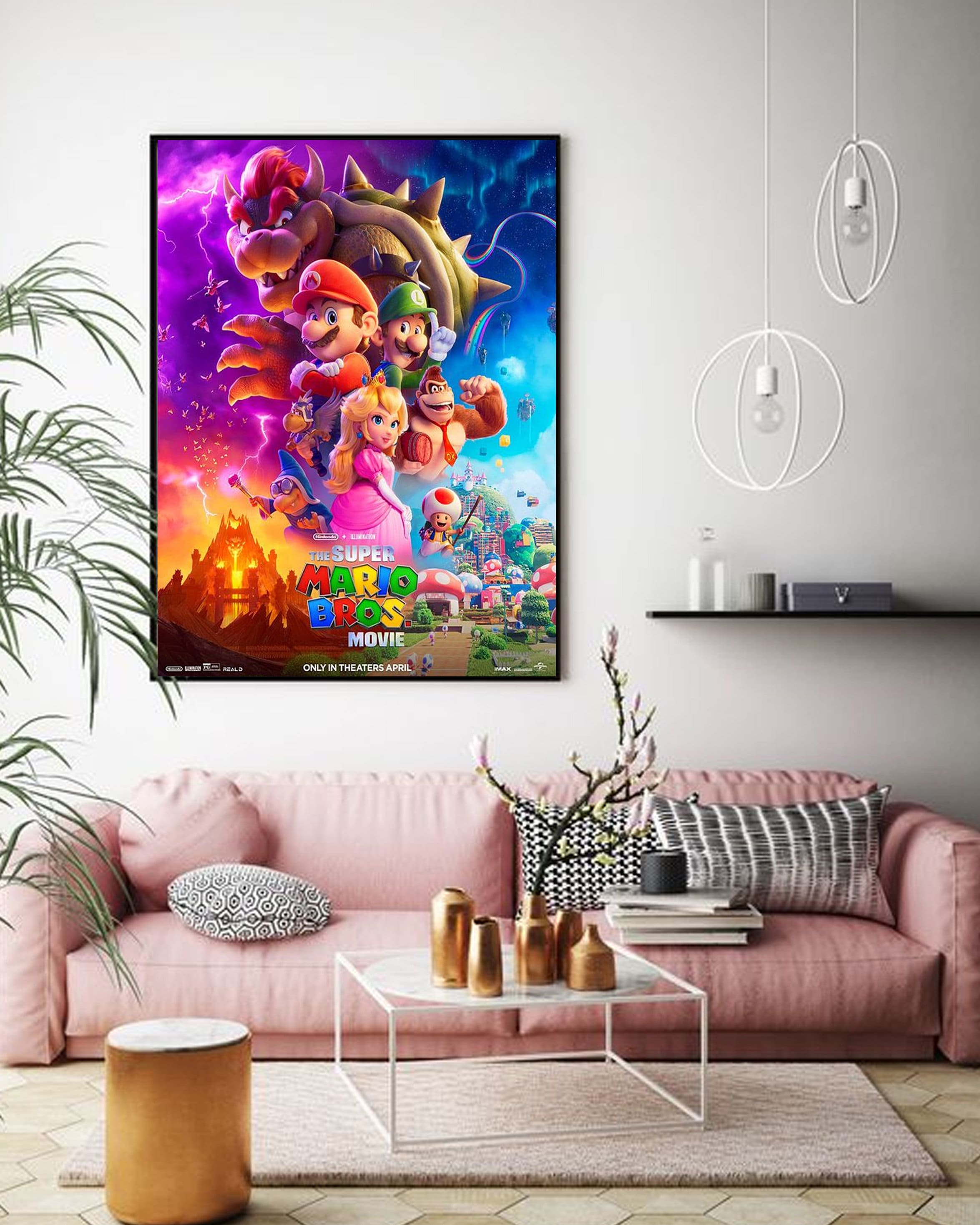 Super Mario Poster, The Super Mario Movie Poster, Super Mario Nintendo ...