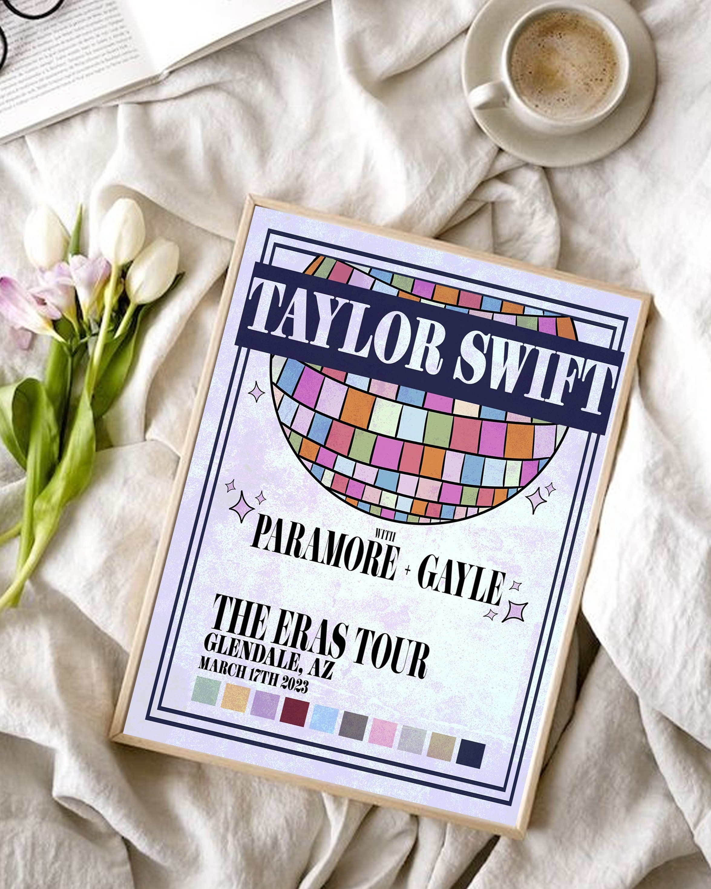 Taylor Poster, The Eras Tour 2023 Poster, Minimalist Vintage Music ...