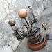 Orrey Solar System-antique Tellurian Orrery-mechanical Solar System ...