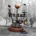 Orrey Solar System-antique Tellurian Orrery-mechanical Solar System ...