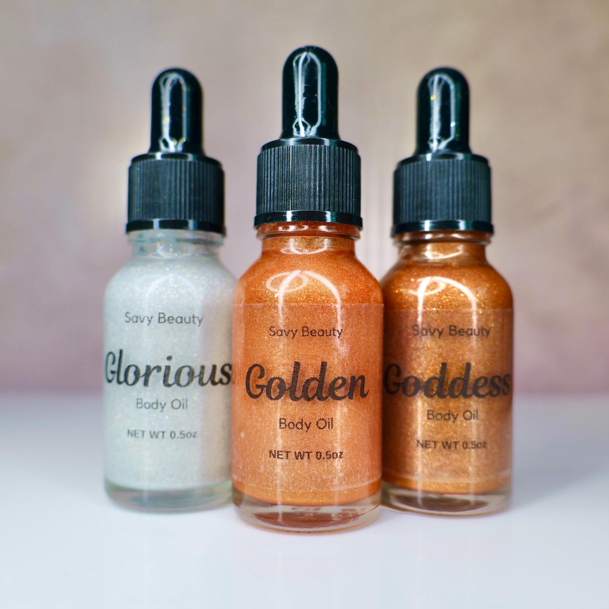 Shimmer Body Oil - Etsy