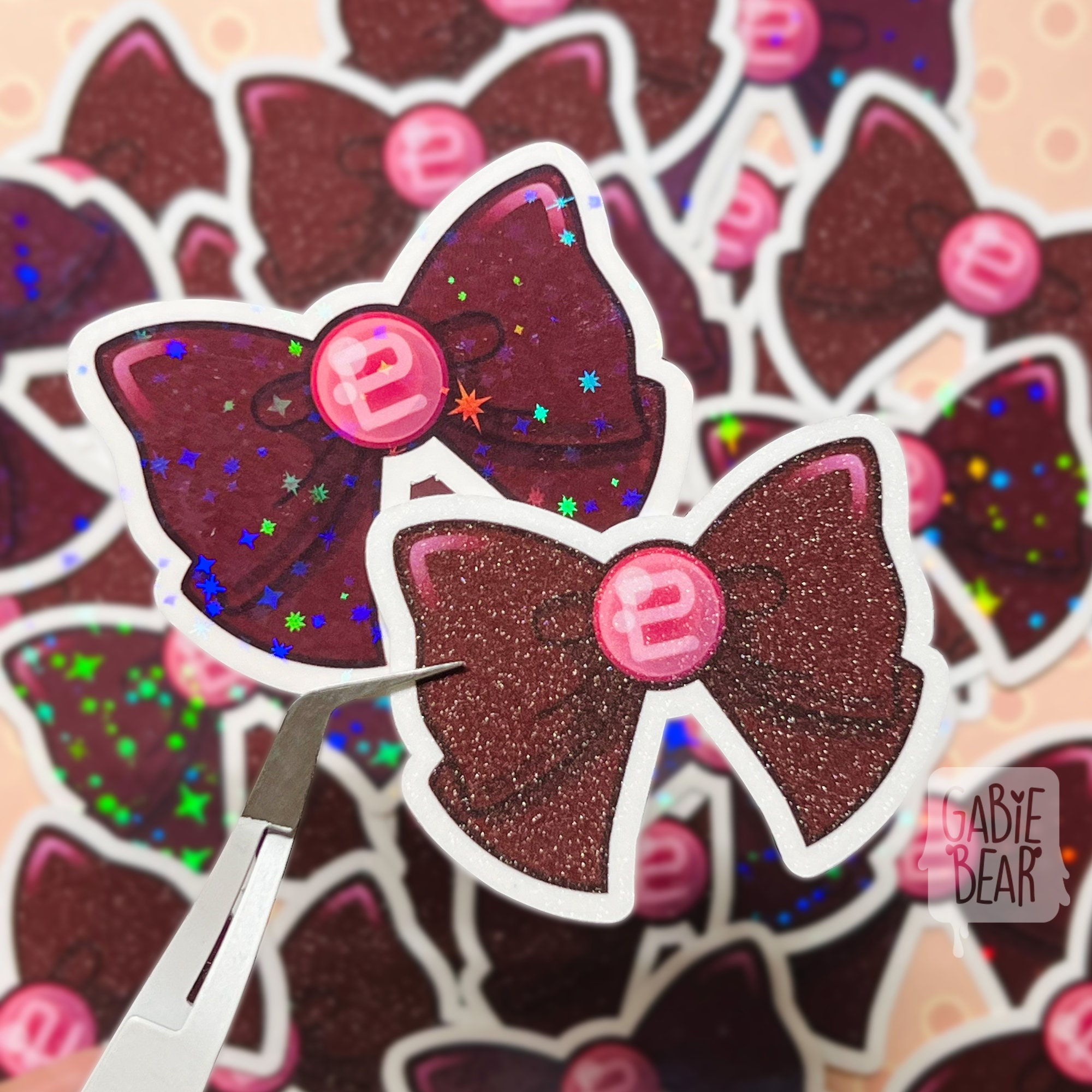 Pretty Guardian Bow Pluto Sticker | Die Cut Sticker | Matte Sticker ...