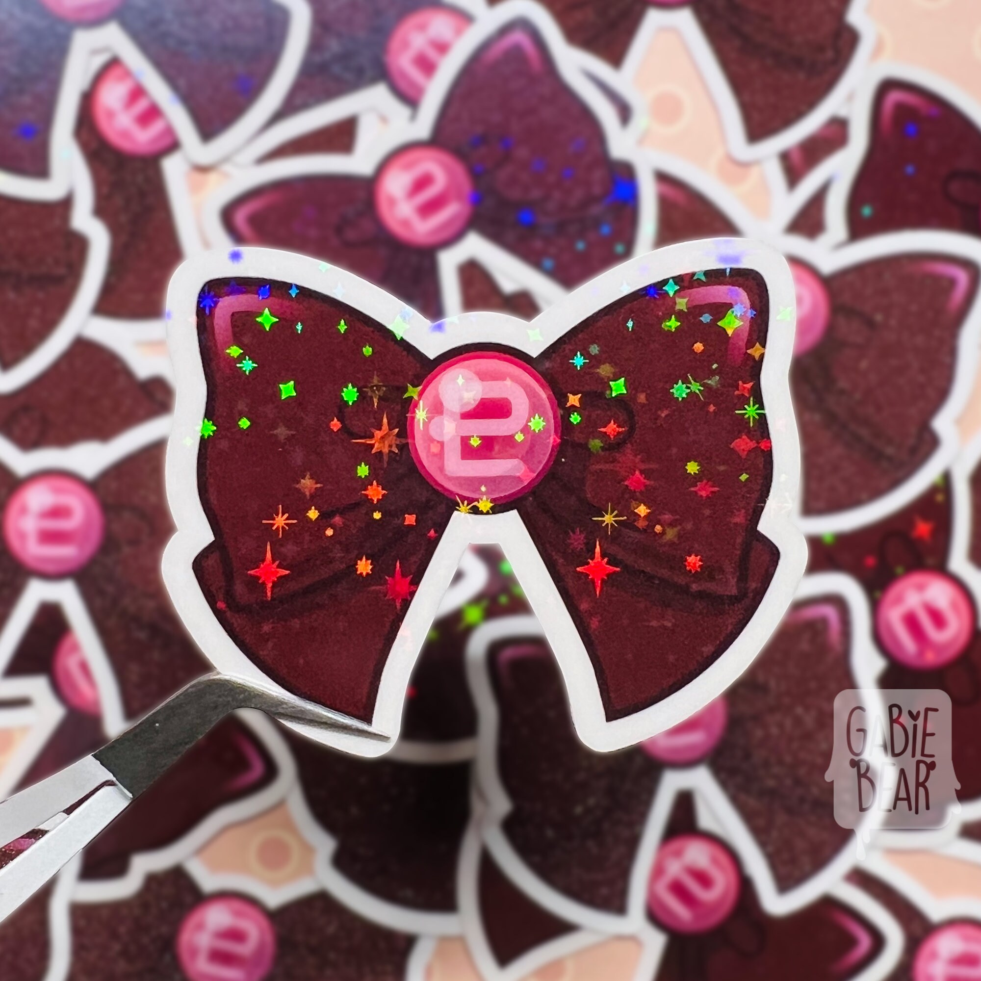 Pretty Guardian Bow Pluto Sticker | Die Cut Sticker | Matte Sticker ...