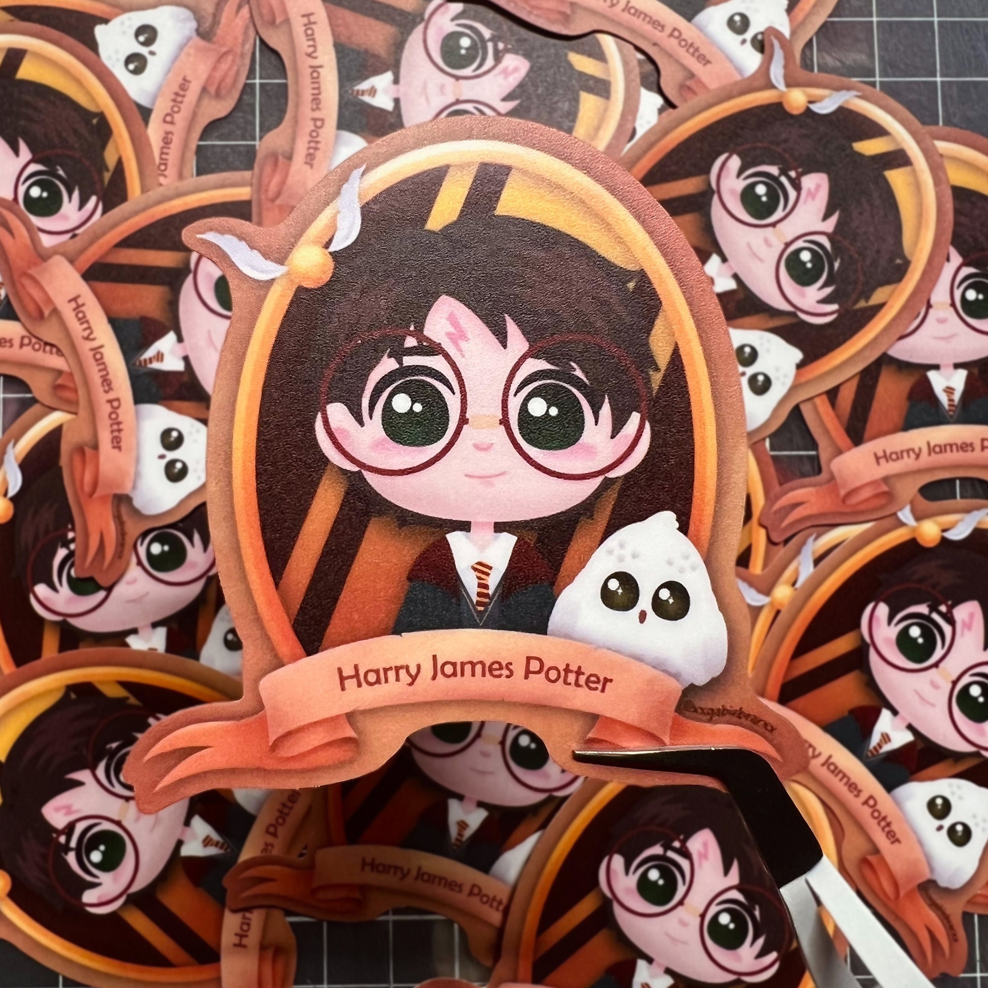 Wizard Sticker Harry Die Cut Sticker Matte Sticker Decal Waterproof ...