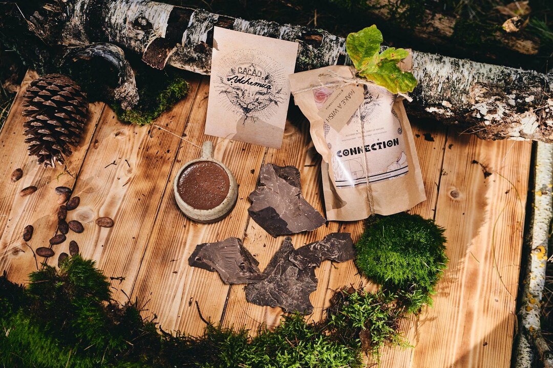 Cacao Alchemica Organic 100% Cacao Paste Connection 250 G Trinitario ...