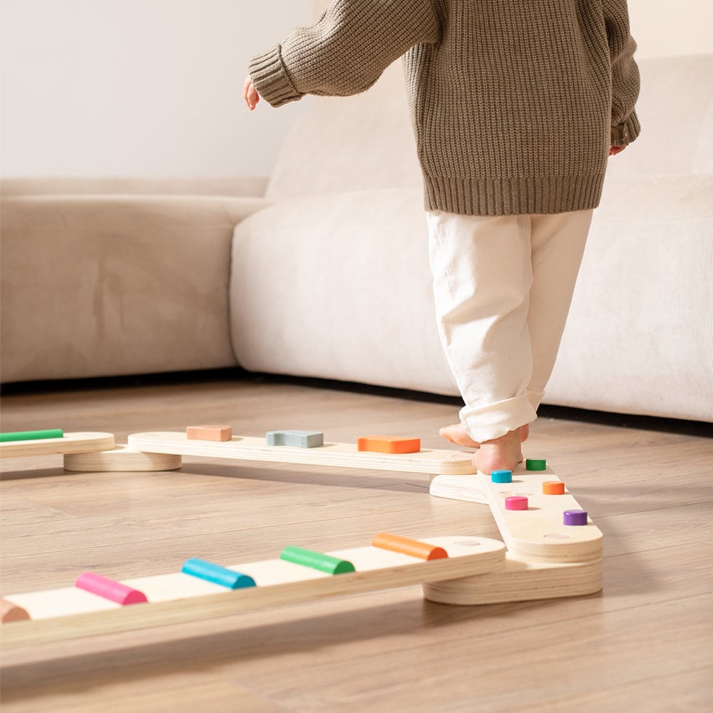 Balance Beam Double-sided for Kids-balance Beam Toddler-balance Beam ...