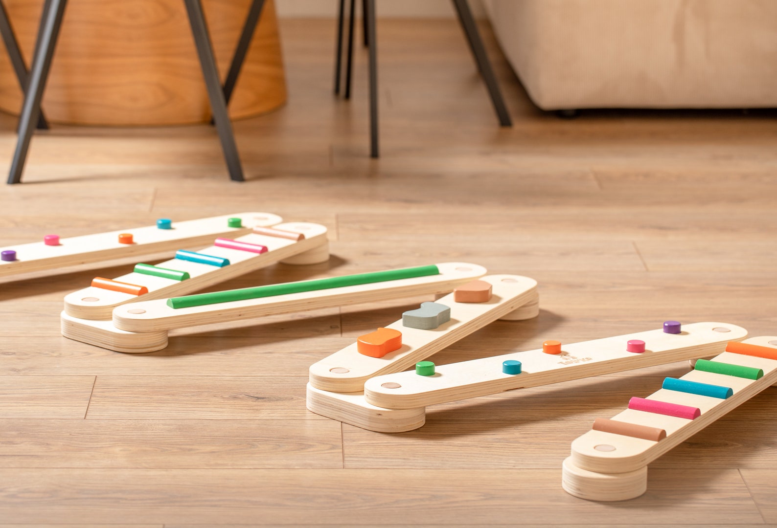 Balance Beam Double-sided for Kids-balance Beam Toddler-balance Beam ...