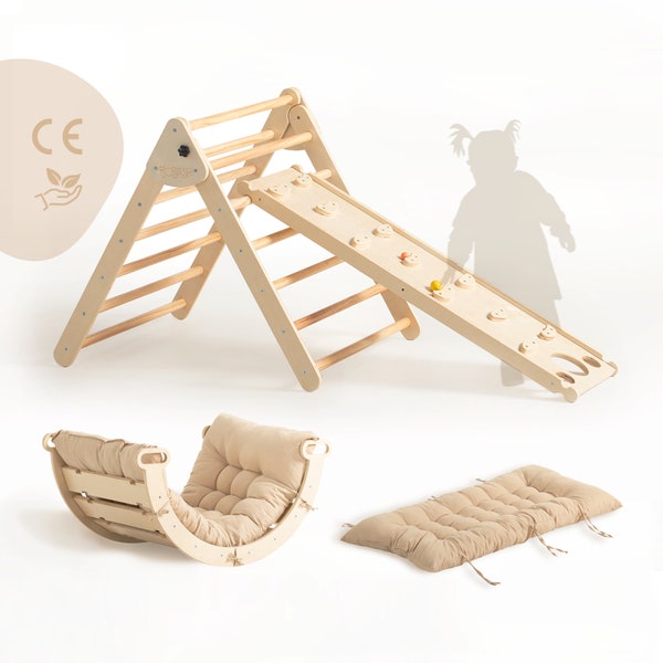 Wooden Climbing Arch Montessori Pillow - Etsy