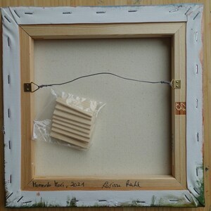 Small Square Oil Painting on Canvas memento Mori 25x25 Cm - Etsy