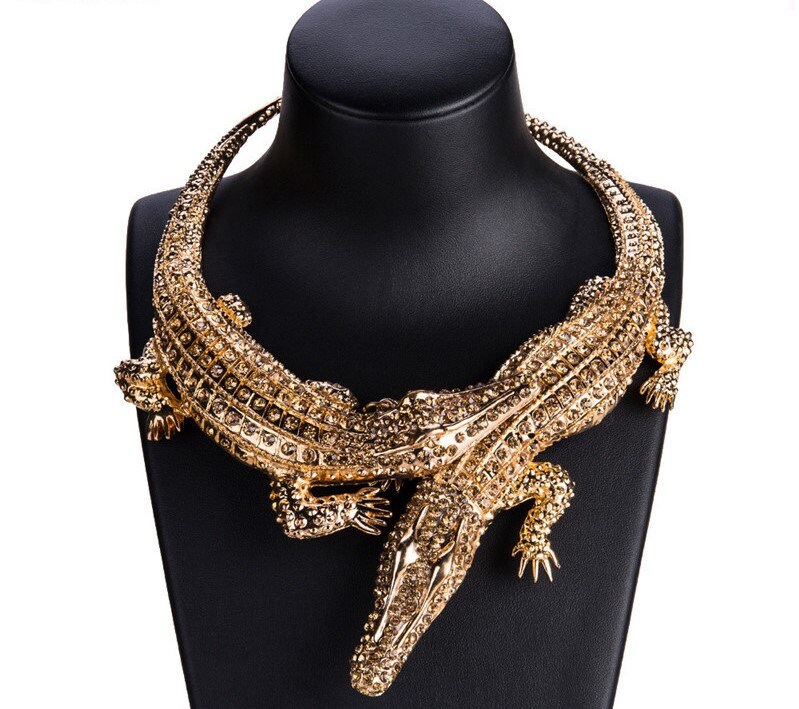 Crocodile Necklace Alligator Necklace for Women, Crocodile Alligator ...