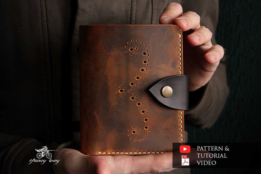 Leather Clutch Pattern - Leather Wallet Pattern - Leather Pdf - Leather ...