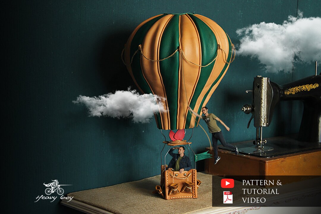 Leather Balloon Pattern - Leather Toy Pattern Pdf - Leather Interior ...