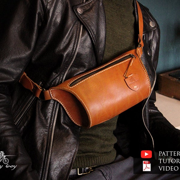Leather Sling Bag Pattern - Etsy