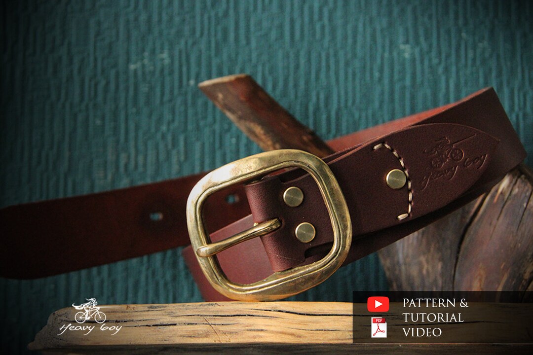 Leather Belt Pattern - Leather Template - Pdf Download - Etsy