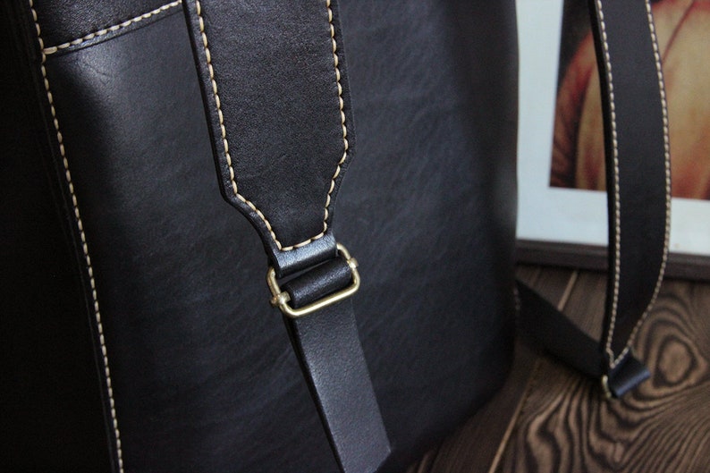 Leather Roll Top Backpack Pattern - Leather Bag Pattern - Leather ...
