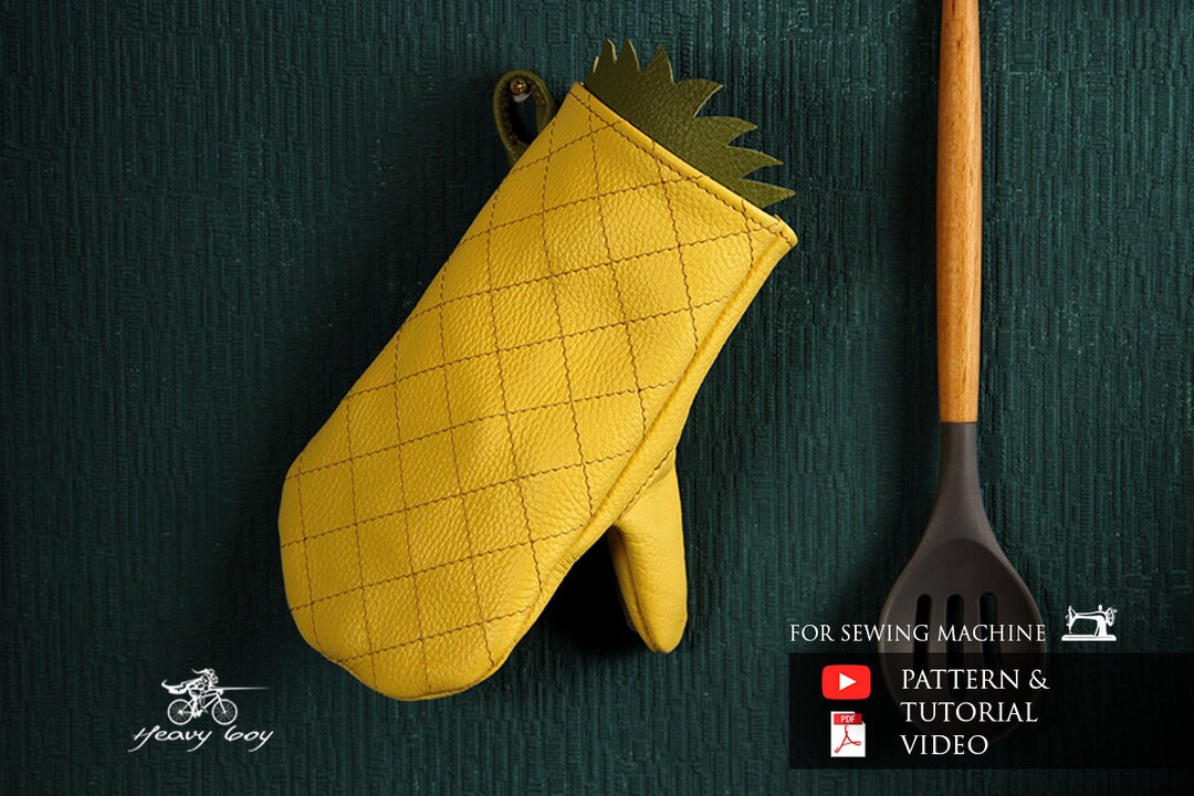 Leather Oven Glove Pattern - Leather Kitchen Glove Pattern Pdf ...