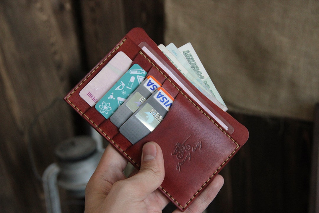 Leather Wallet Pattern PDF Leather Wallet Pattern Leather Purse Pattern Leather Template Leather ...