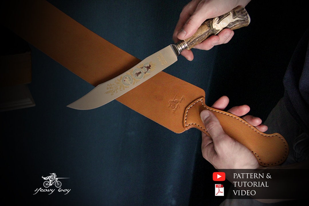 Leather Razor Belt Pattern - Leather Sharpening Belt Pattern - Leather ...