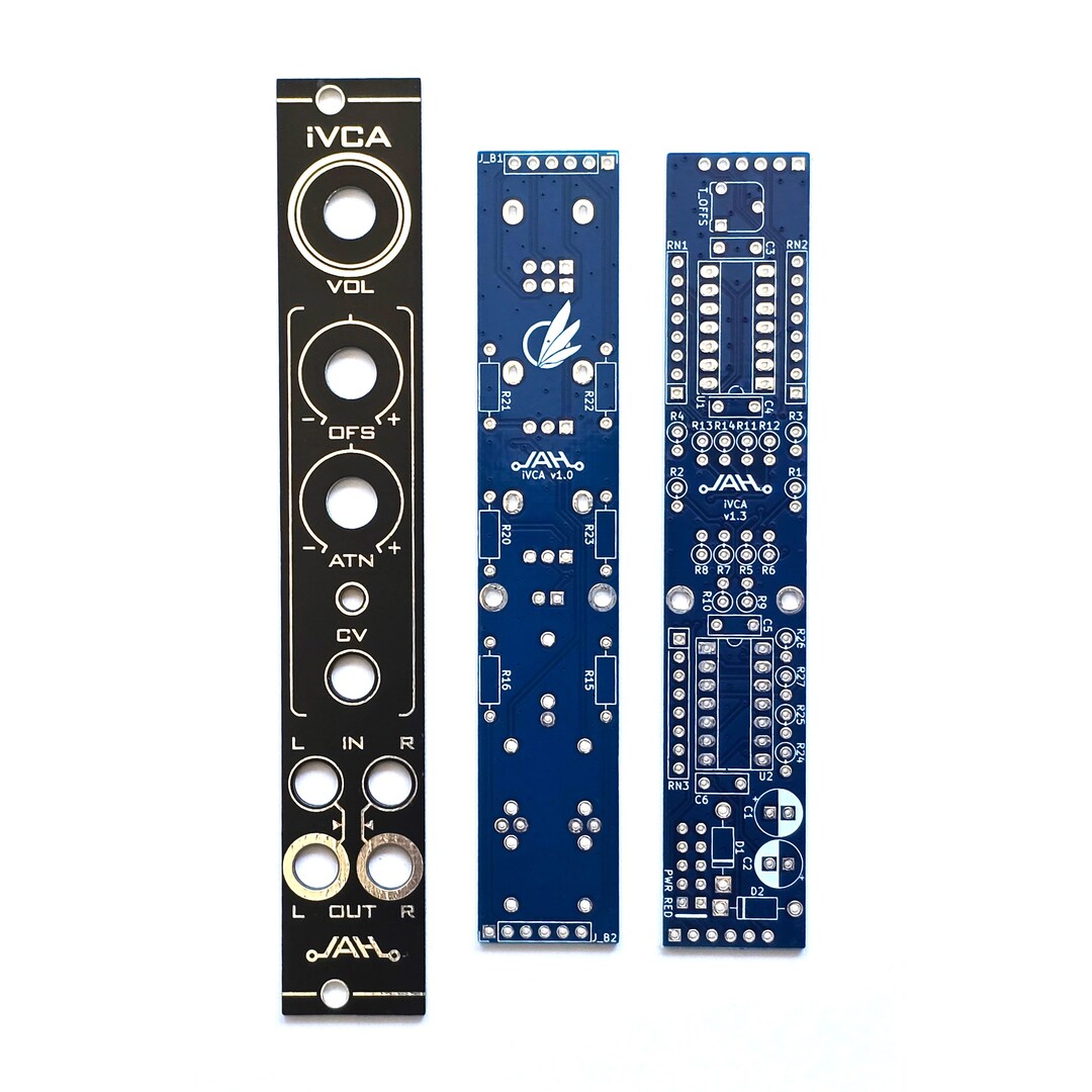 Avalon Harmonics Ivca - Stereo VCA With CV Attenuverter and Full Range Offset (pcbs Only) - Etsy