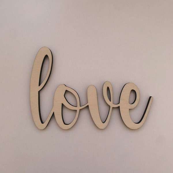 Scritte in legno - Etsy Italia