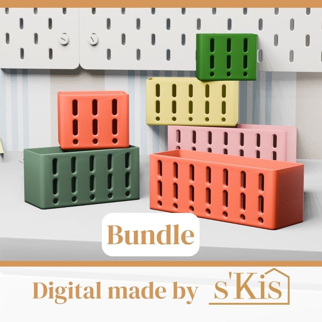 SKADIS BOX Compilation of the Peg Series, for Individual and Flexible ...