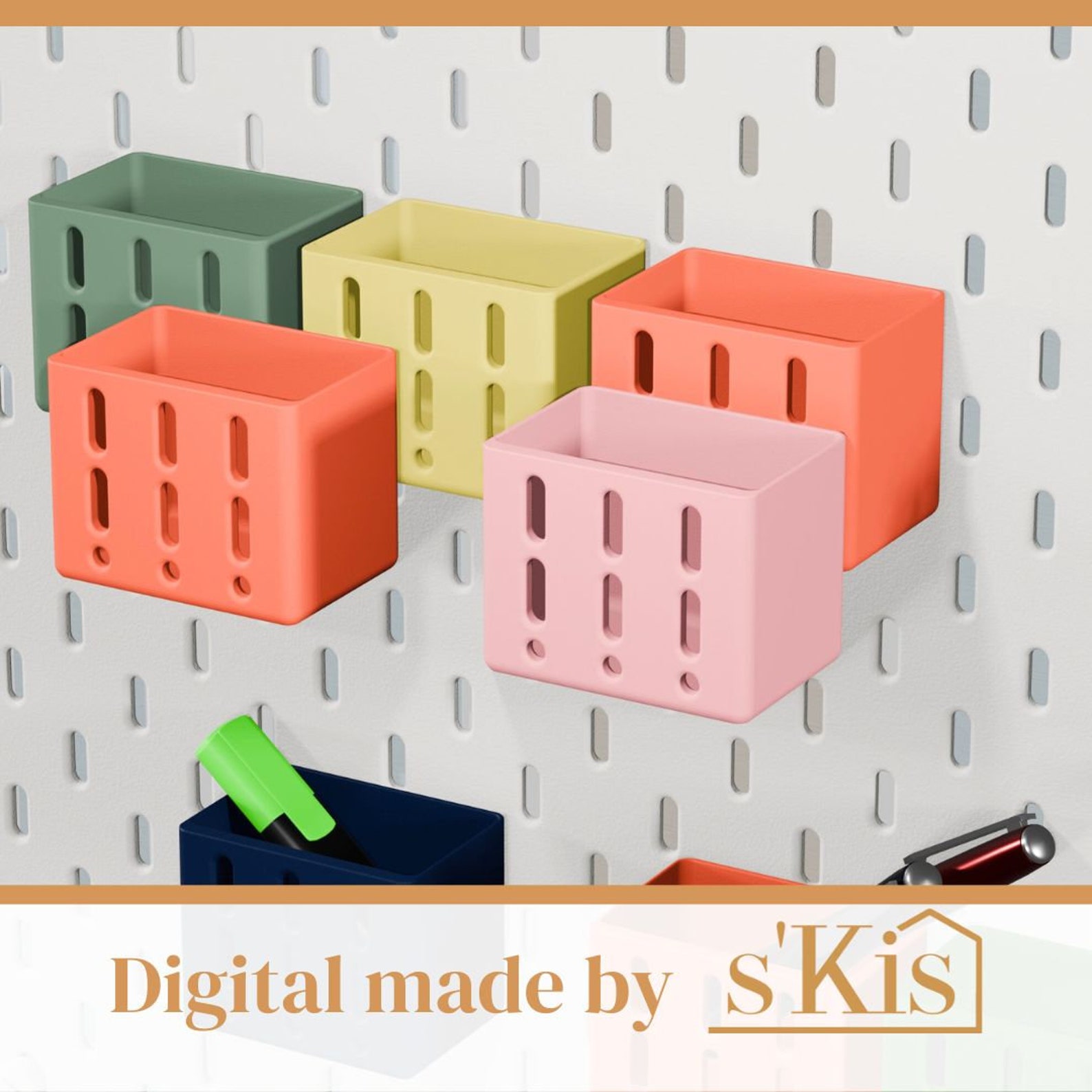SKADIS BOX Compilation of the Peg Series, for Individual and Flexible ...