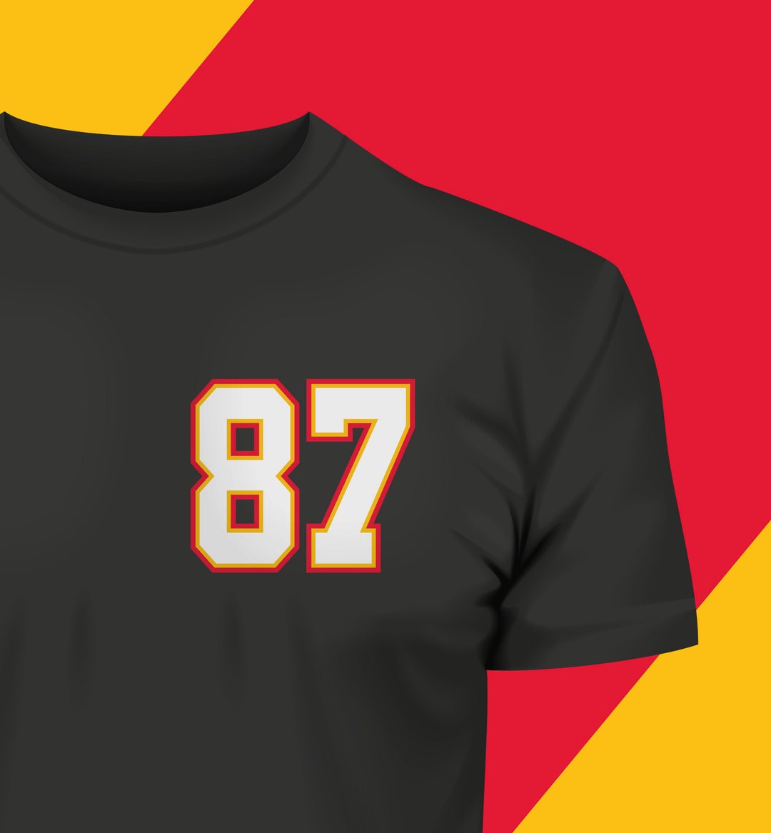 87 Travis Kelce Tshirt - Etsy