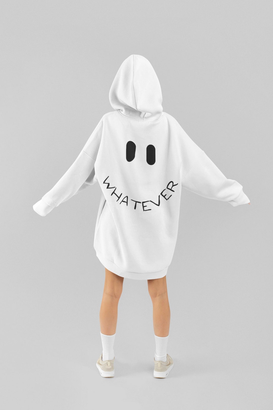Hoodie Smile Whatever / Hoodie / Mental Health Matters / for the ...