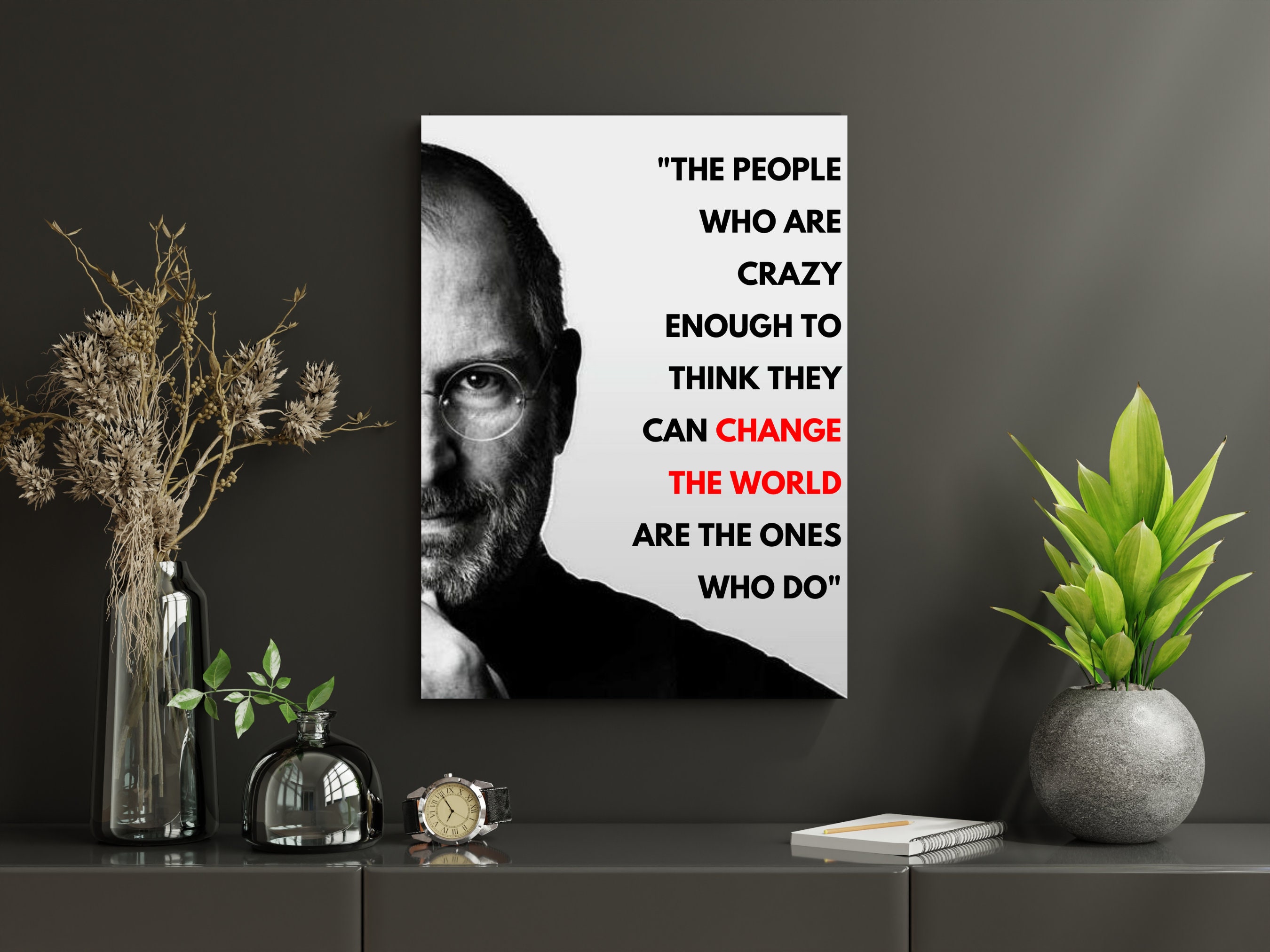 Steve Jobs, Steve Jobs Poster, Steve Jobs Quote, Steve Jobs Print ...