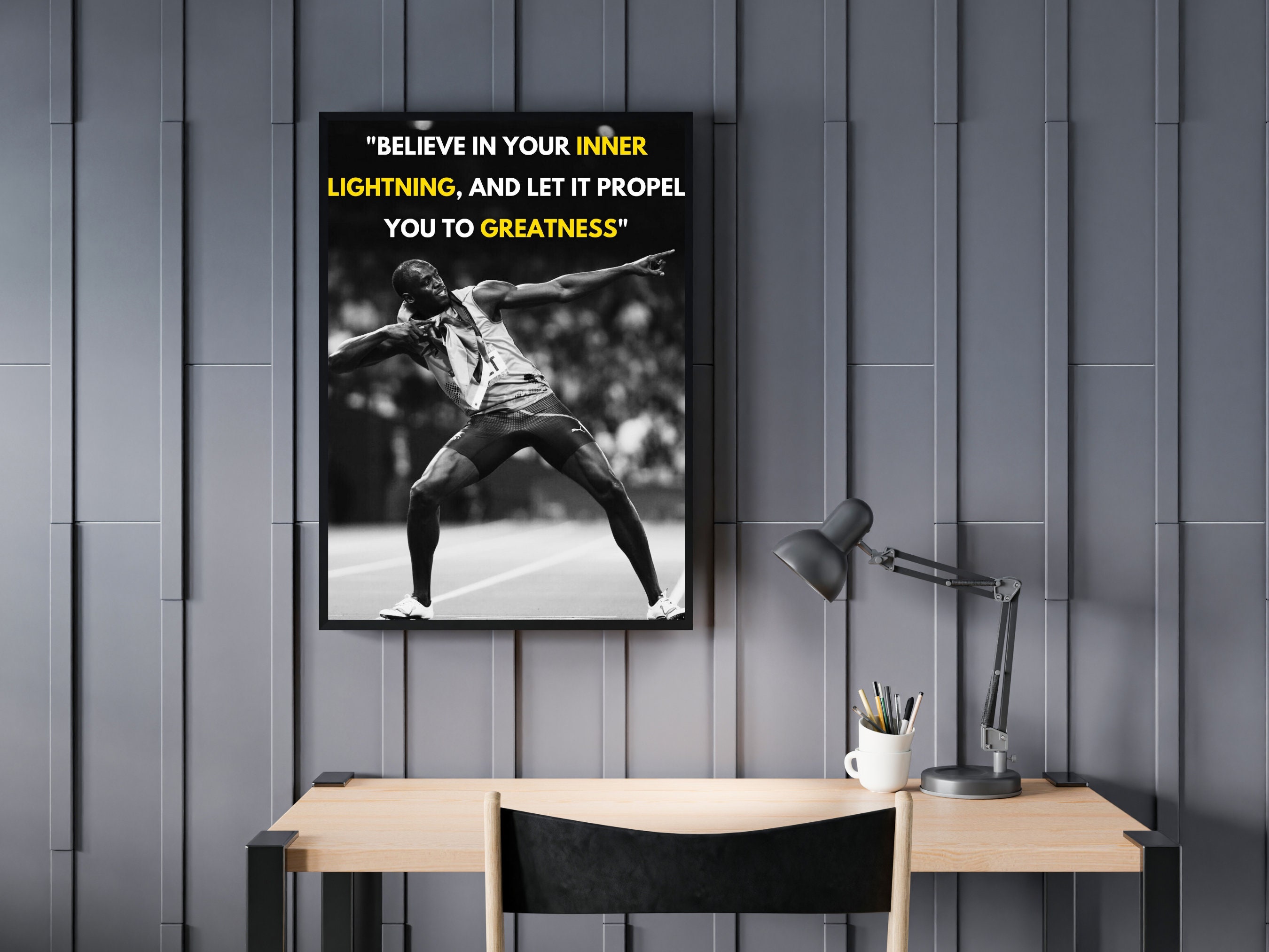 Usain Bolt, Olympics, Jamaica, Bolt, Athletics, Usain Bolt Poster ...