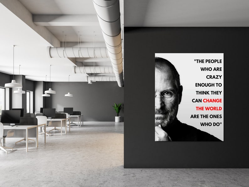 Steve Jobs, Steve Jobs Poster, Steve Jobs Quote, Steve Jobs Print ...