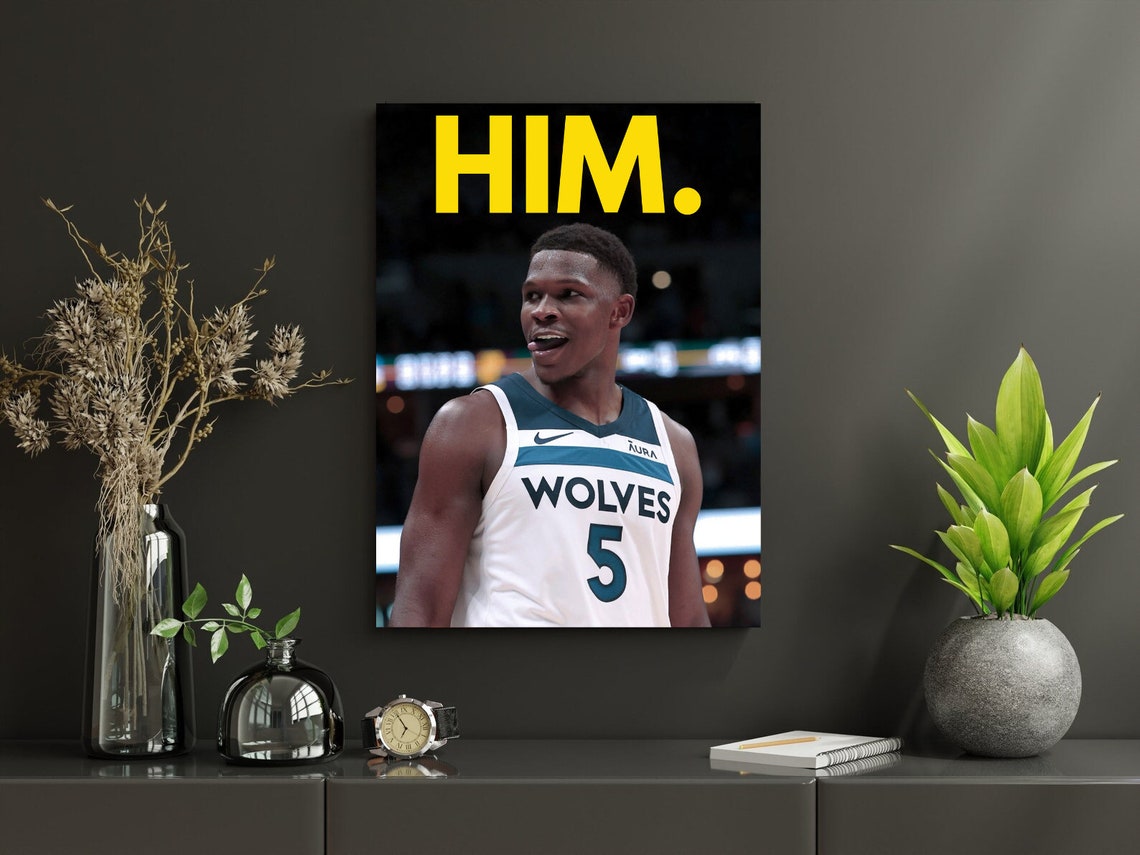 Anthony Edwards, Anthony Edwards Poster, Timberwolves, Basketball, NBA ...