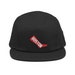 Boston Minimalist Design Embroidered Five Panel Cap Baseball Hat - Etsy