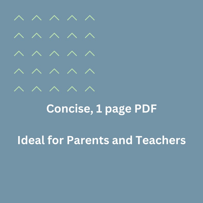 504 at a Glance, 504 Snapshot, 504 Review, Parents, Teachers - Etsy