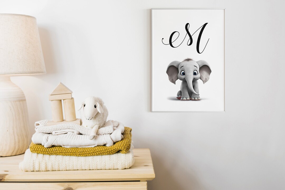 Letter Poster Download TIFF, JPEG // Letter Name // Kids Poster A4 ...