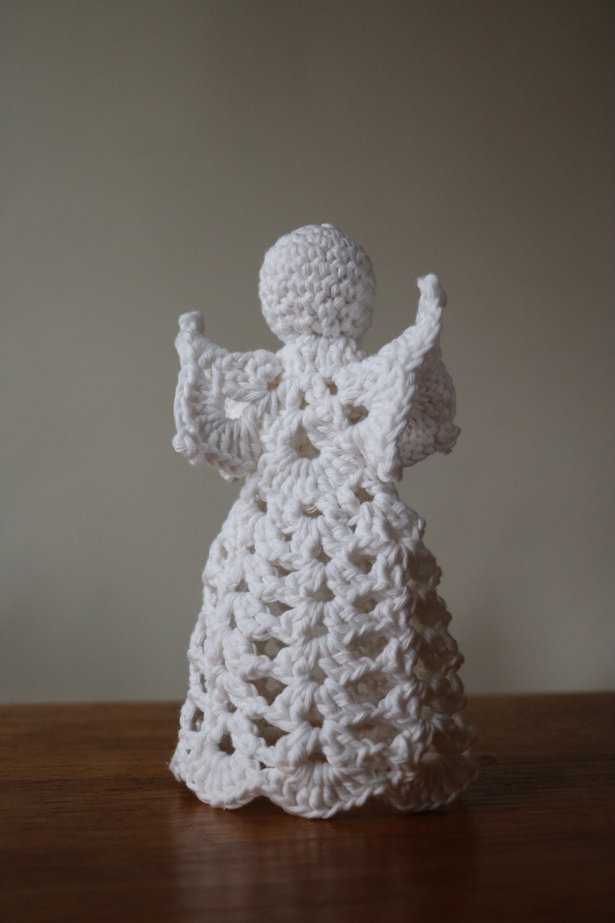 Handmade Knitted Angel: Versatile Wall/table Decor, Perfect for Angels ...