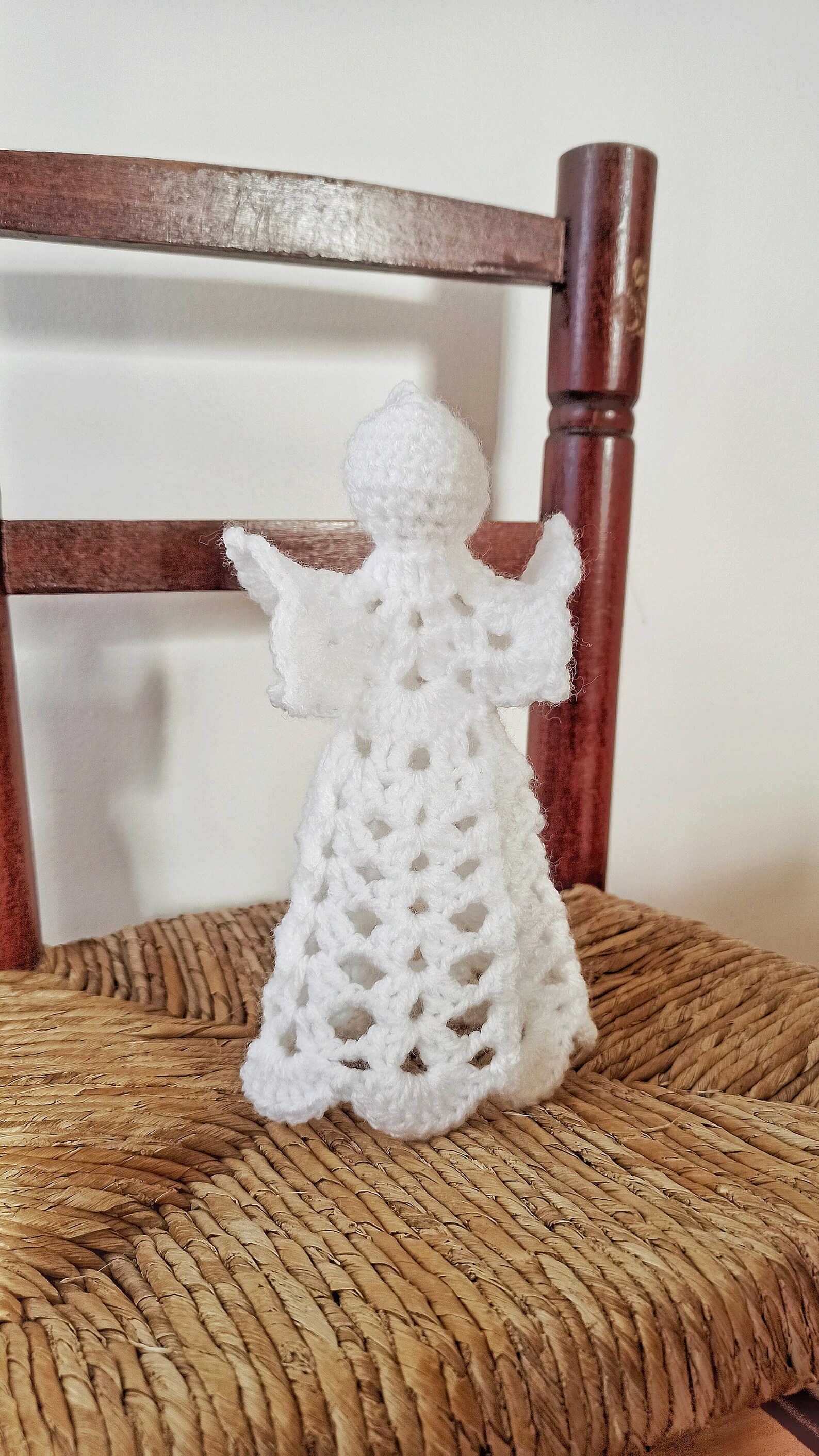 Handmade Knitted Angel: Versatile Wall/table Decor, Perfect for Angels ...