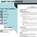 Professional CV Template, ATS Compliant, Modern and Simplistic ...