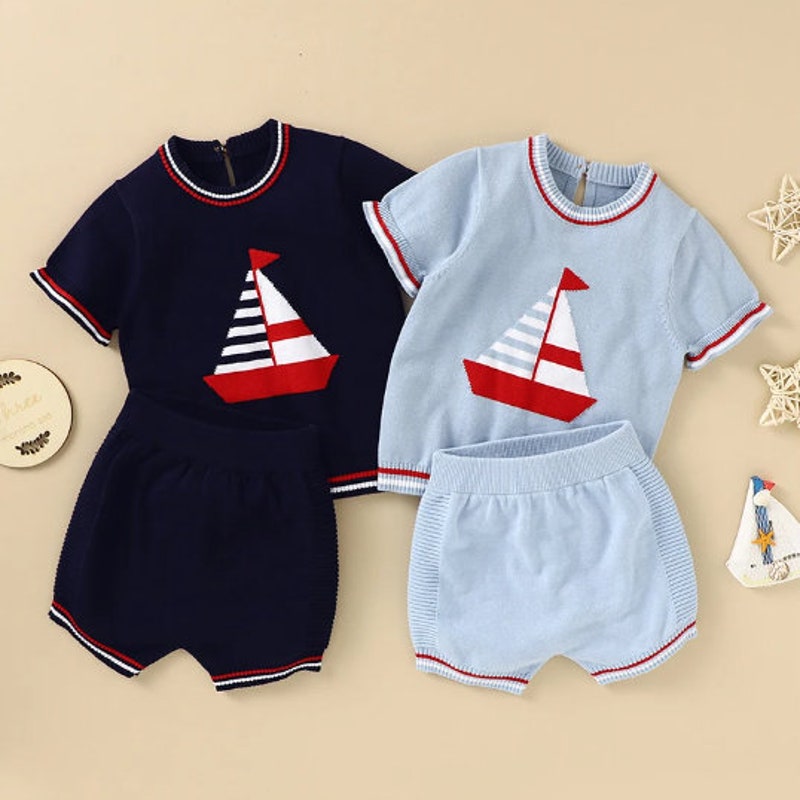 Nautical Baby Outfit - Etsy