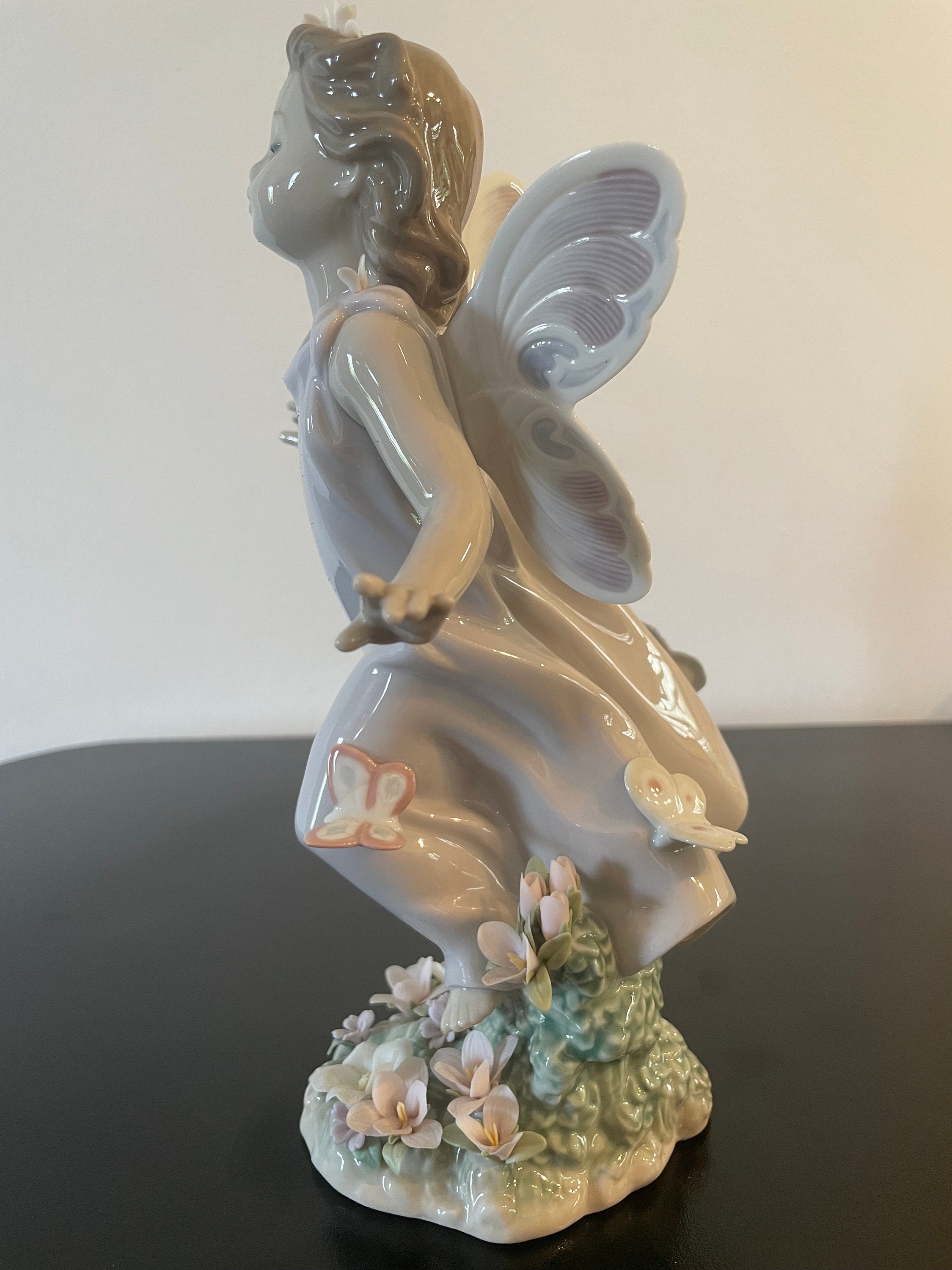 Lladró Butterfly Wings Fairy - Etsy
