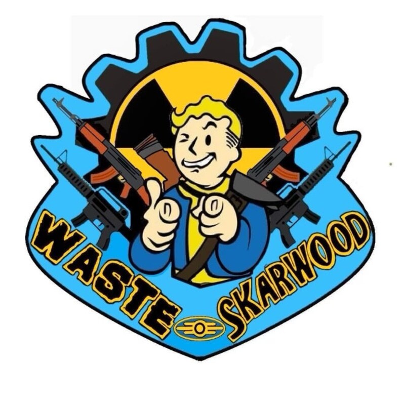 Fallout-style, Wasteland Velcro Patches - Etsy