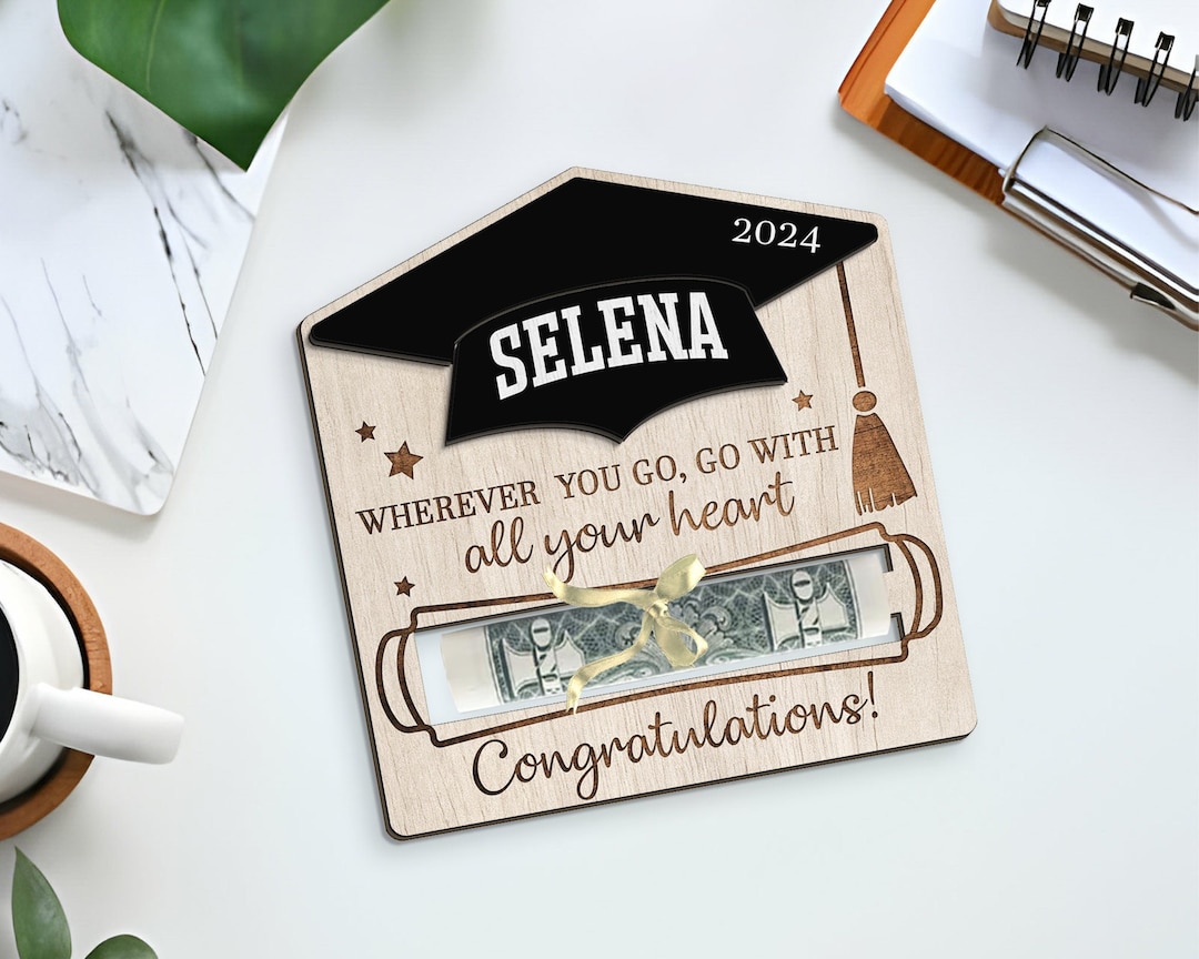Custom Graduation Money Holder Gift, Personalized Graduation Cash ...