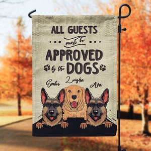 Personalized Dog Flag for Dog Lovers, Dog Owner Gift Ideas, Custom All ...