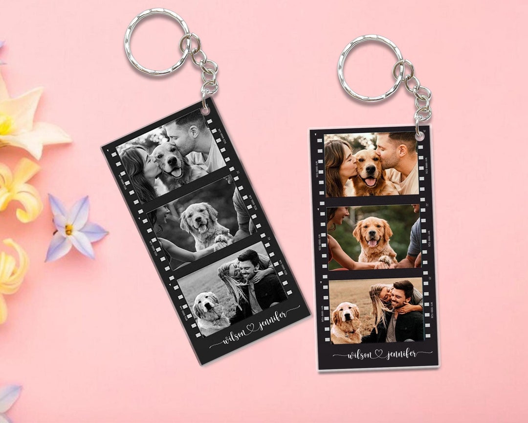 Custom Boyfriend Keychains, Valentines Day Gift for Him, Custom Photo ...